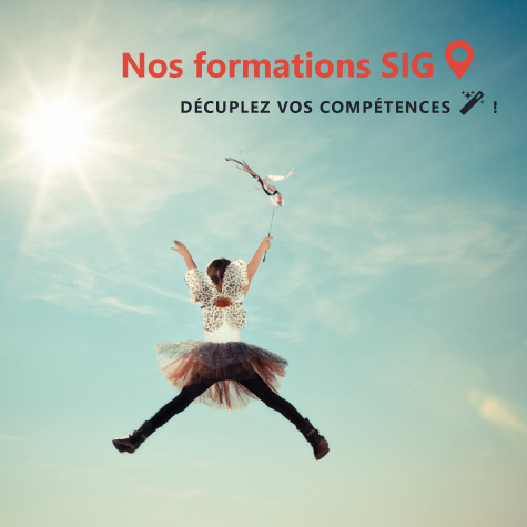Nos formations SIG, bases de données spatiales, cartographie web, dev...