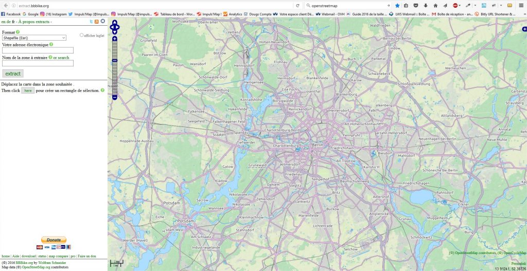 Utiliser des données OpenStreetMap OSM dans le logiciel SIG QGIS